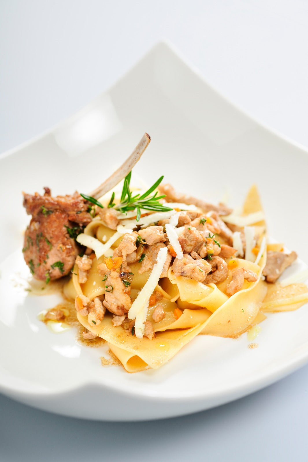 Pappardelle al ragù bianco di agnello - Toscana – Pastificio Di Martino
