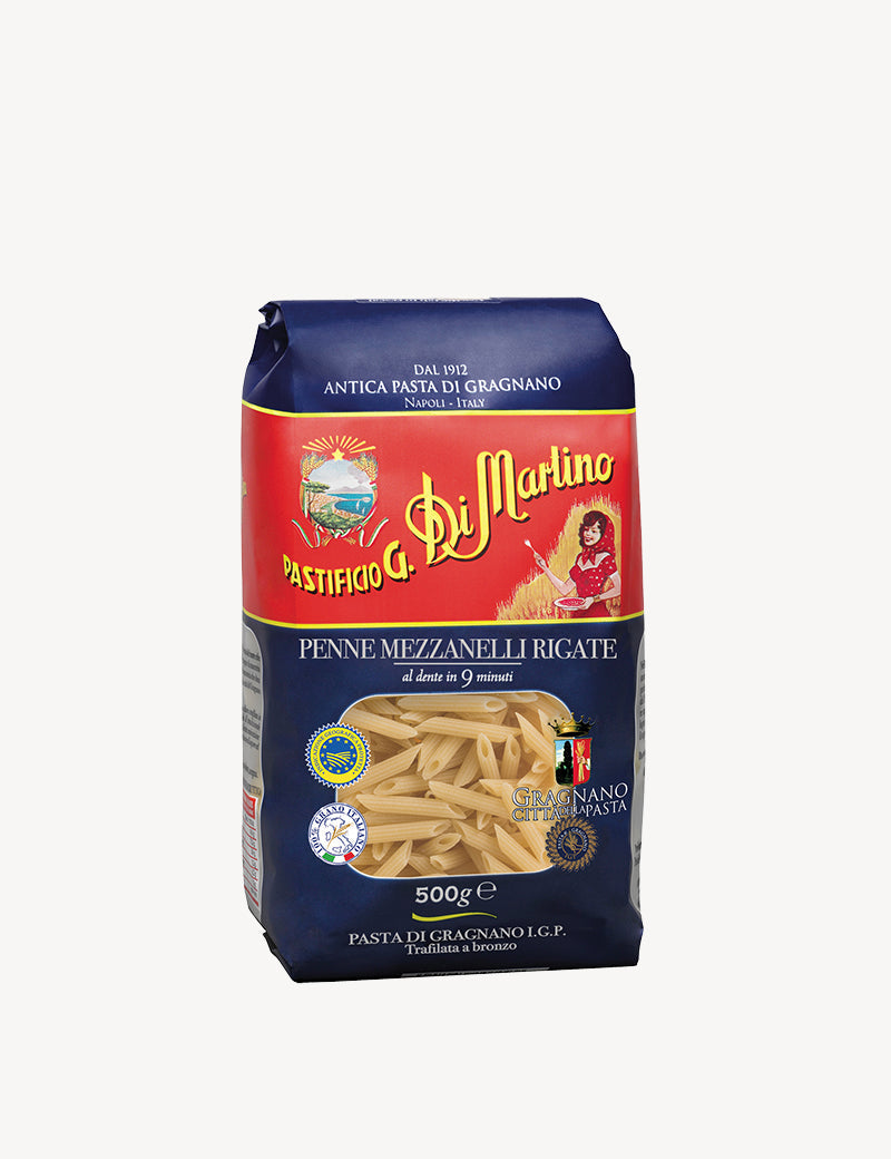 Penne Mezzani Rigate Organic | 100% Italian durum wheat | Pasta Di ...