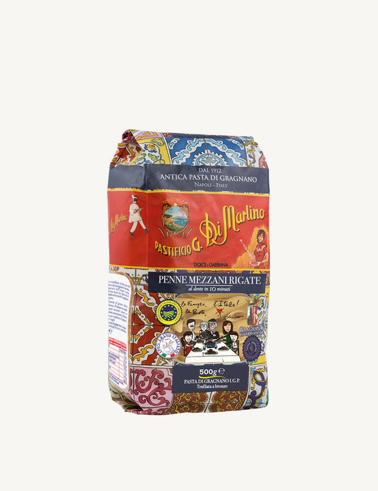 Penne Mezzani Rigate | 100% Italian durum wheat | Pasta Di Martino ...