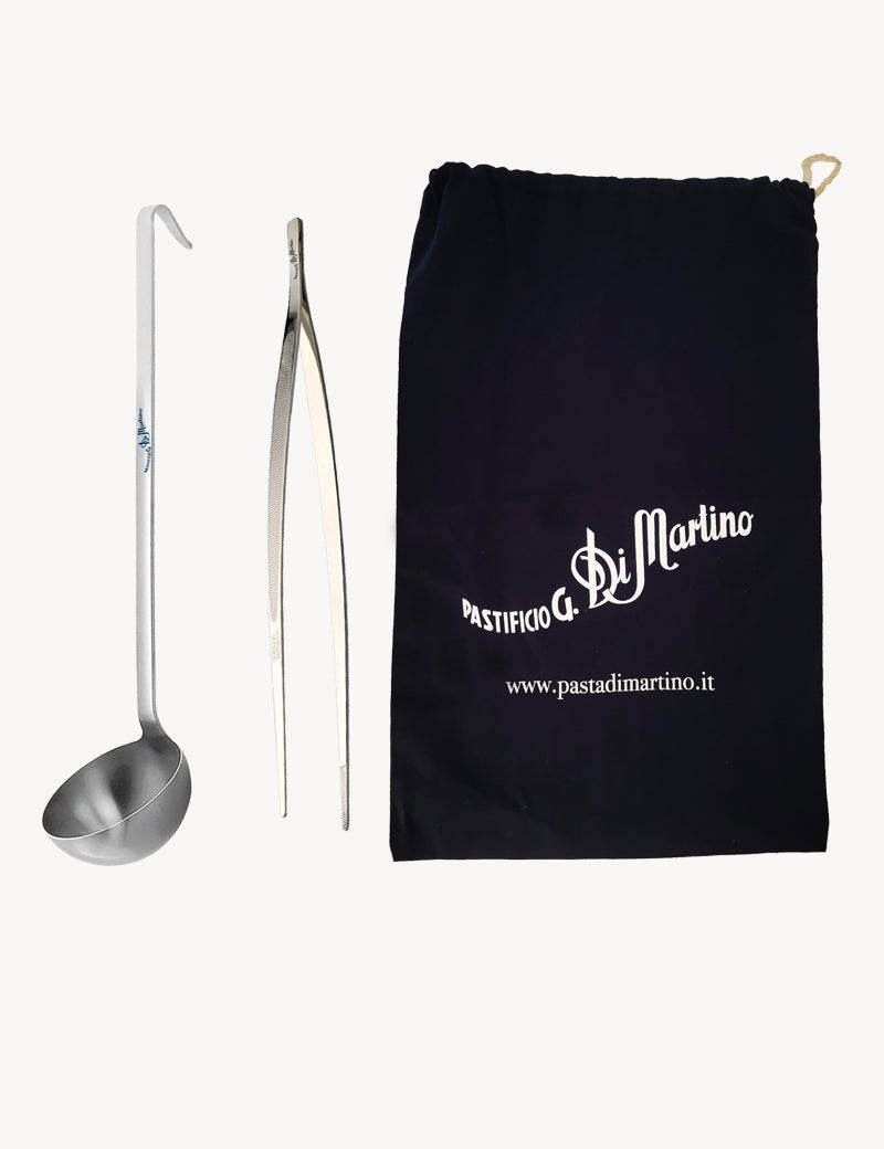 Ladle and Tongs Kit | Pastificio Di Martino